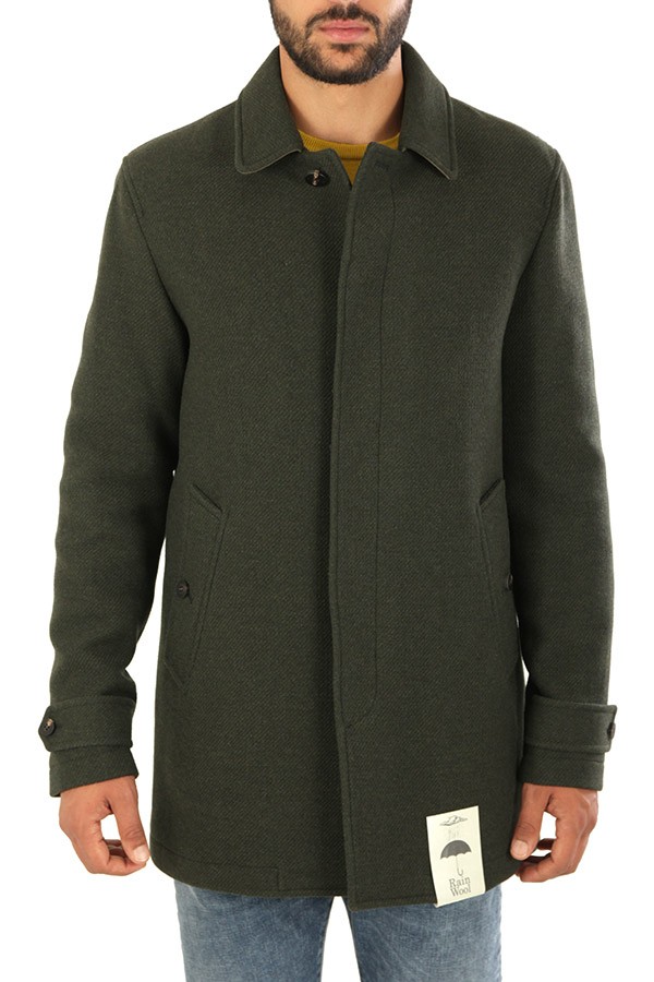 Camplin Art.NORTH OVERCOAT GREEN JACKET
